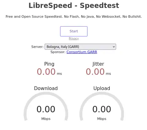 Librespeed.org – Paolo Redaelli